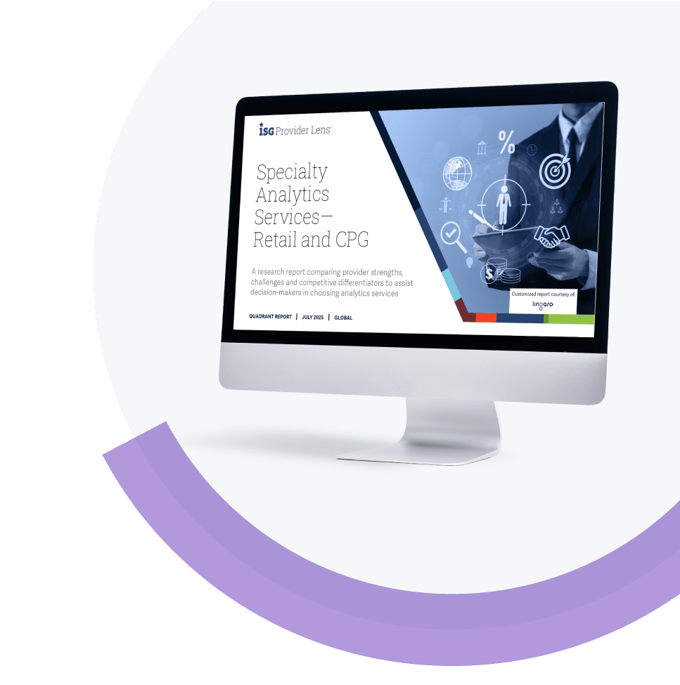 Lingaro Positioned as a Leader in CPG Analytics by ISG